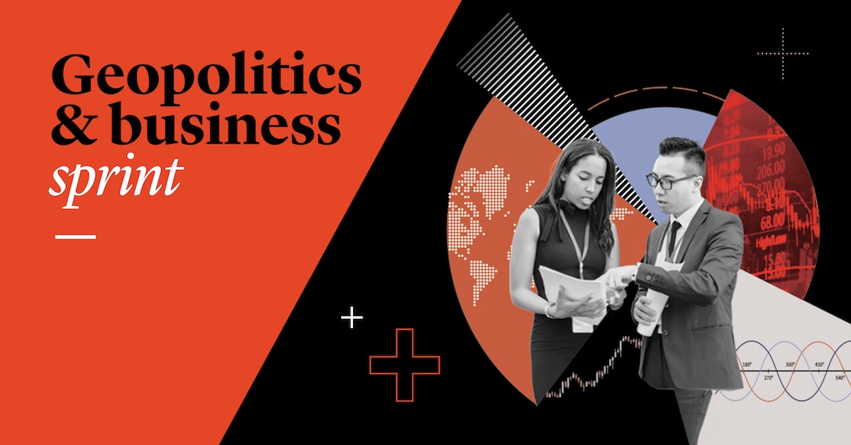 The geopolitics and business sprint | Sydney Executive Plus